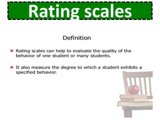 Scoring Rubrics and Rating Scale | PPTX