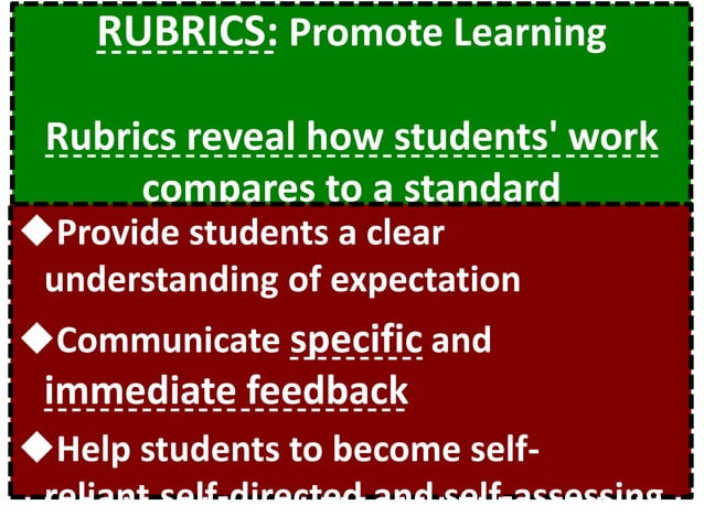 Scoring Rubrics and Rating Scale | PPTX | Educational Assessment ...