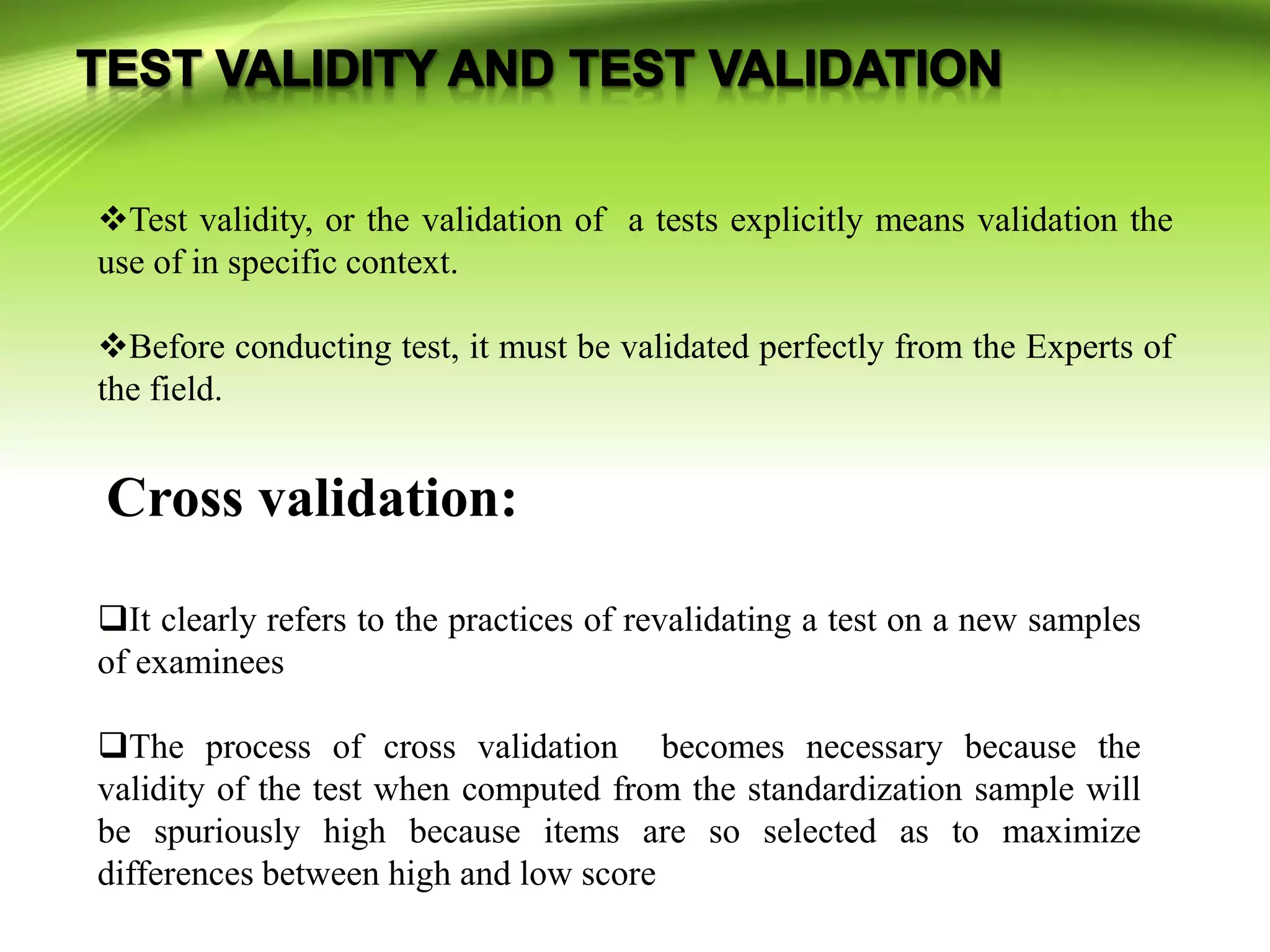 Validity | PPTX