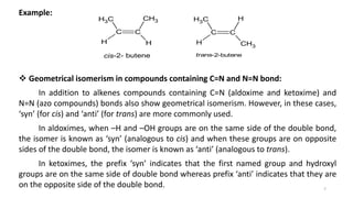 (Organic)Stereochemistry - Geometrical Isomerism | PPTX | Chemistry ...