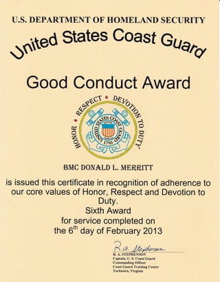 Good conduct | PDF