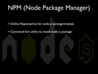 NodeJS_Presentation | PDF