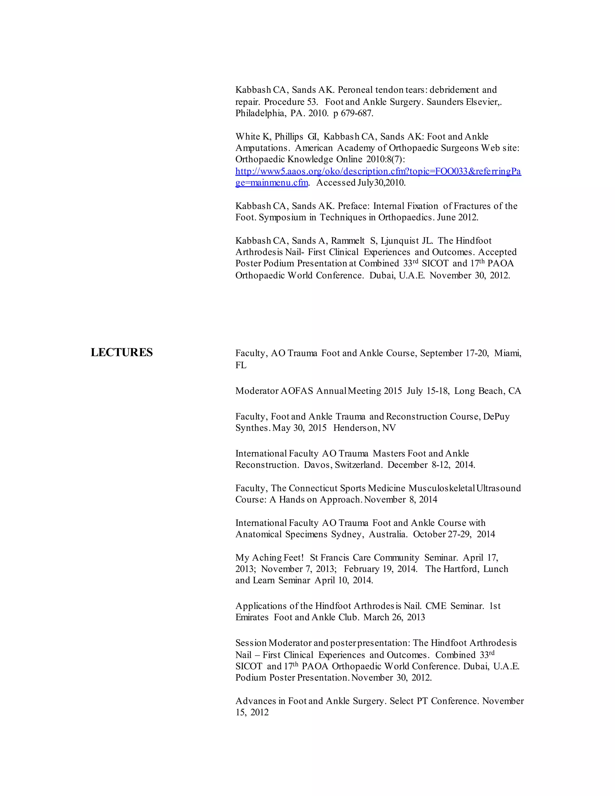 CHRISTINA KABBASH CVSEPT2015 | DOCX | Death, Injury, or Military ...