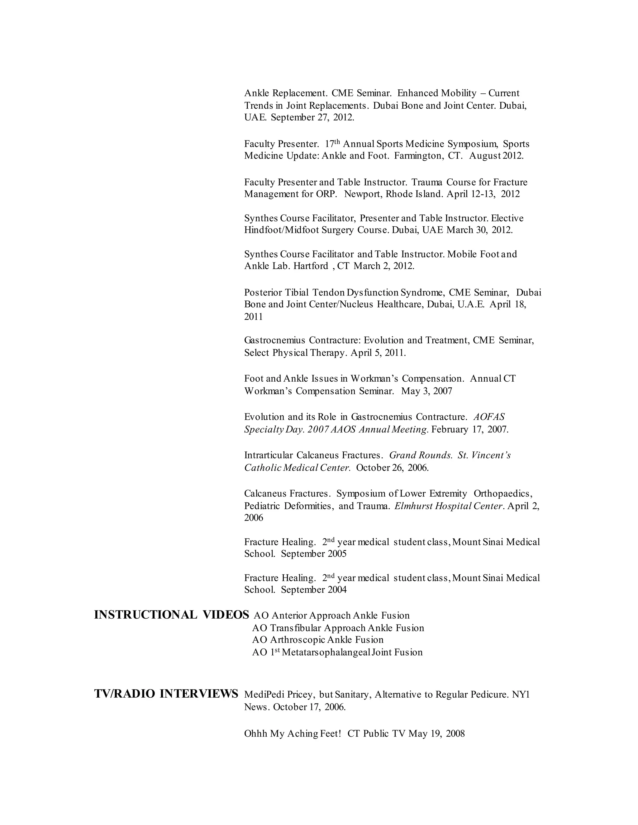 CHRISTINA KABBASH CVSEPT2015 | DOCX | Death, Injury, or Military ...