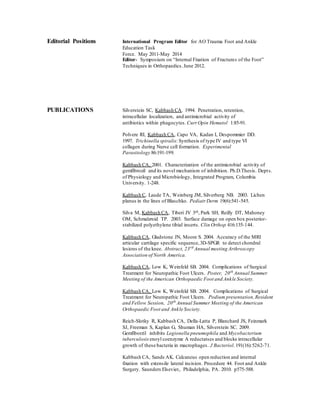 CHRISTINA KABBASH CVSEPT2015 | DOCX | Death, Injury, or Military ...