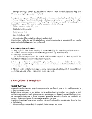 Children Apparel Hazards | PDF