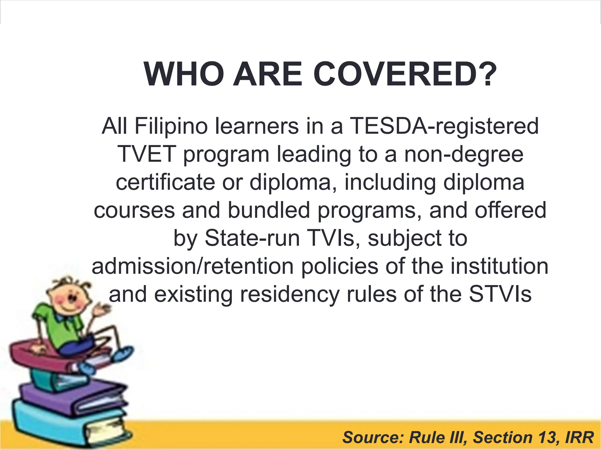 RA 10931 AND ITS IMPLEMENTING RULES AND REGULATIONS | PPTX