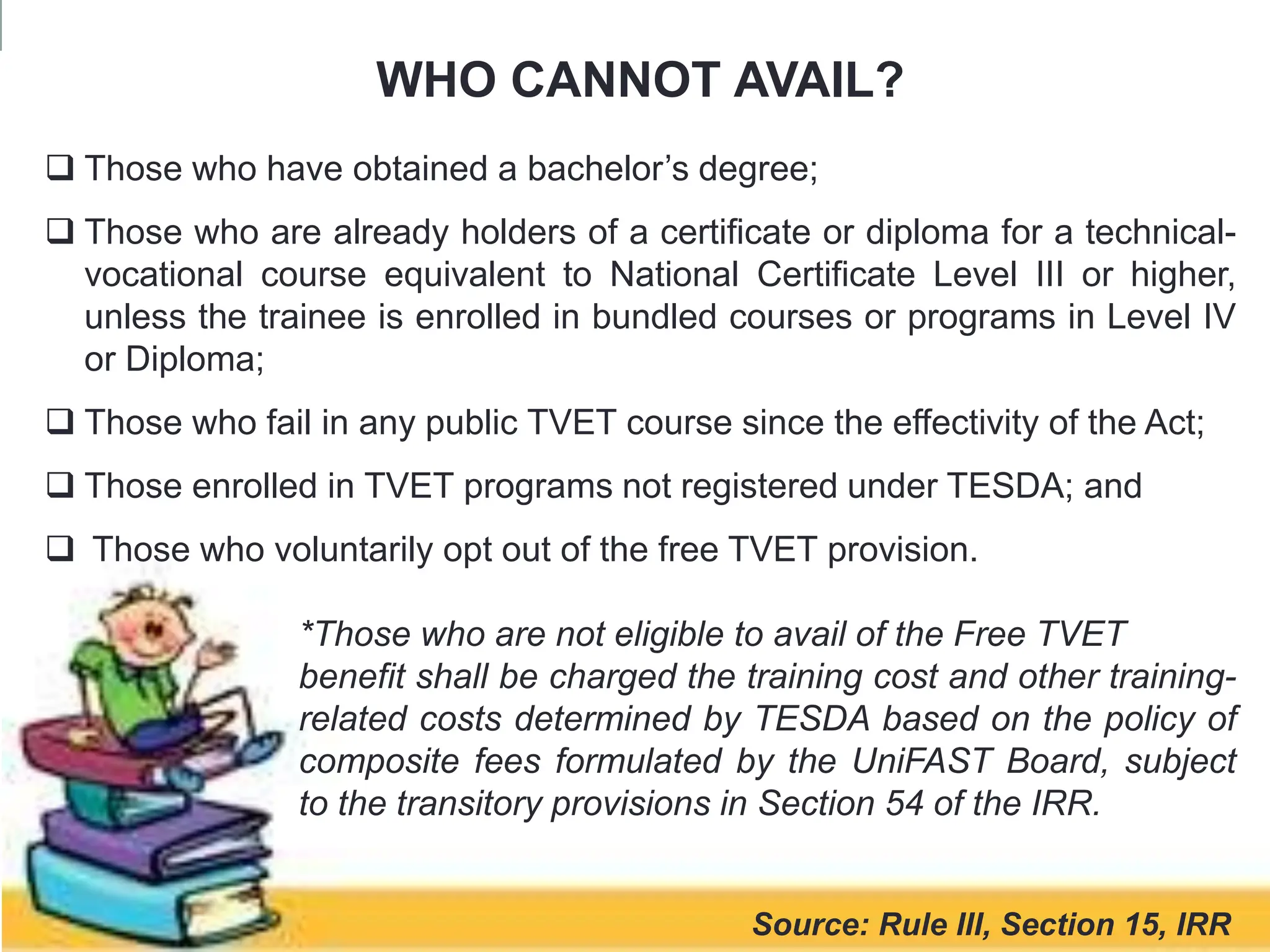 RA 10931 AND ITS IMPLEMENTING RULES AND REGULATIONS | PPTX