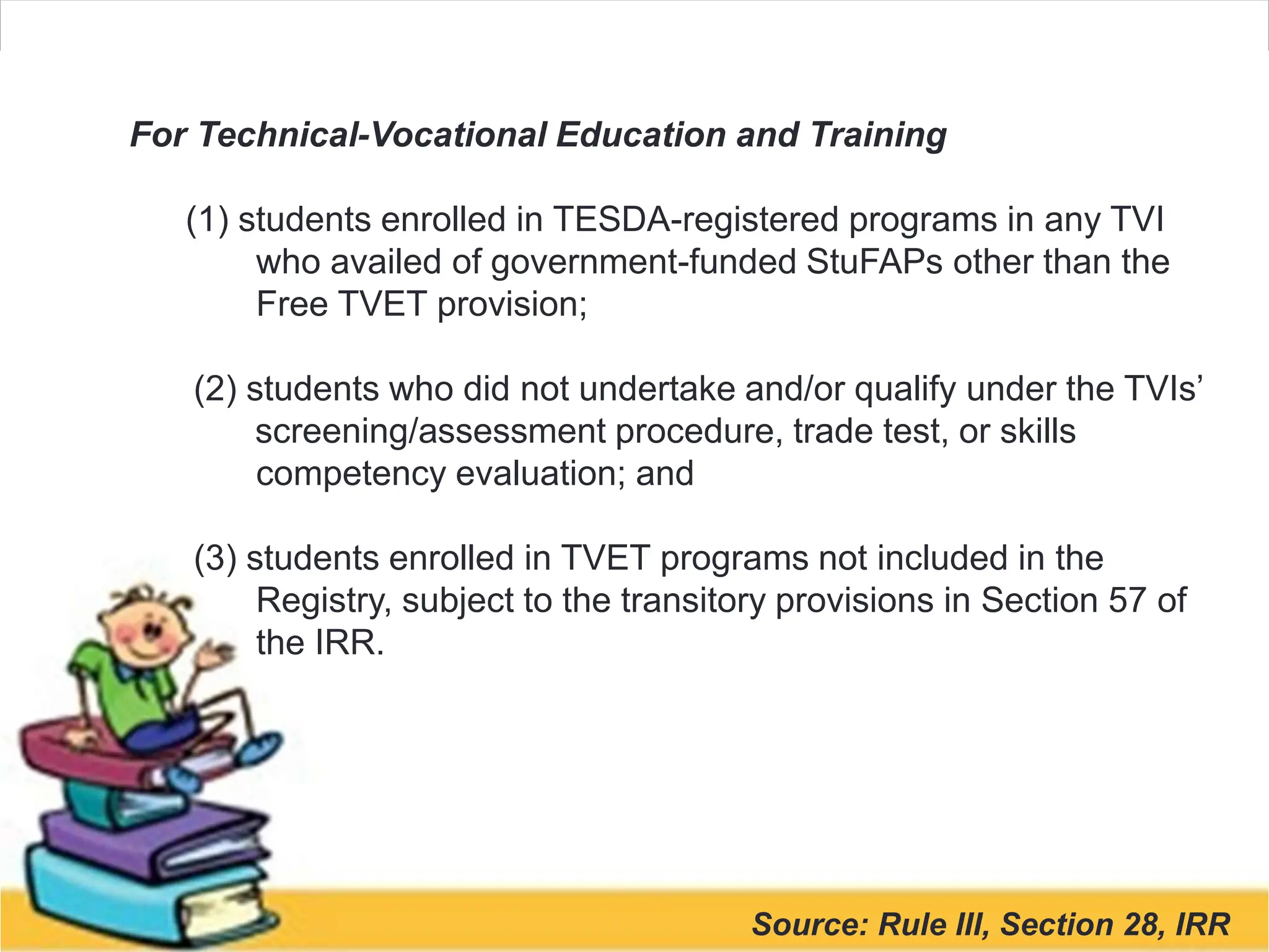 RA 10931 AND ITS IMPLEMENTING RULES AND REGULATIONS | PPTX
