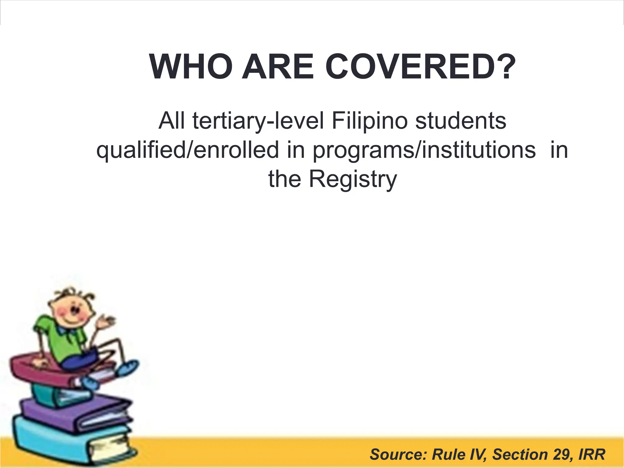 RA 10931 AND ITS IMPLEMENTING RULES AND REGULATIONS | PPTX