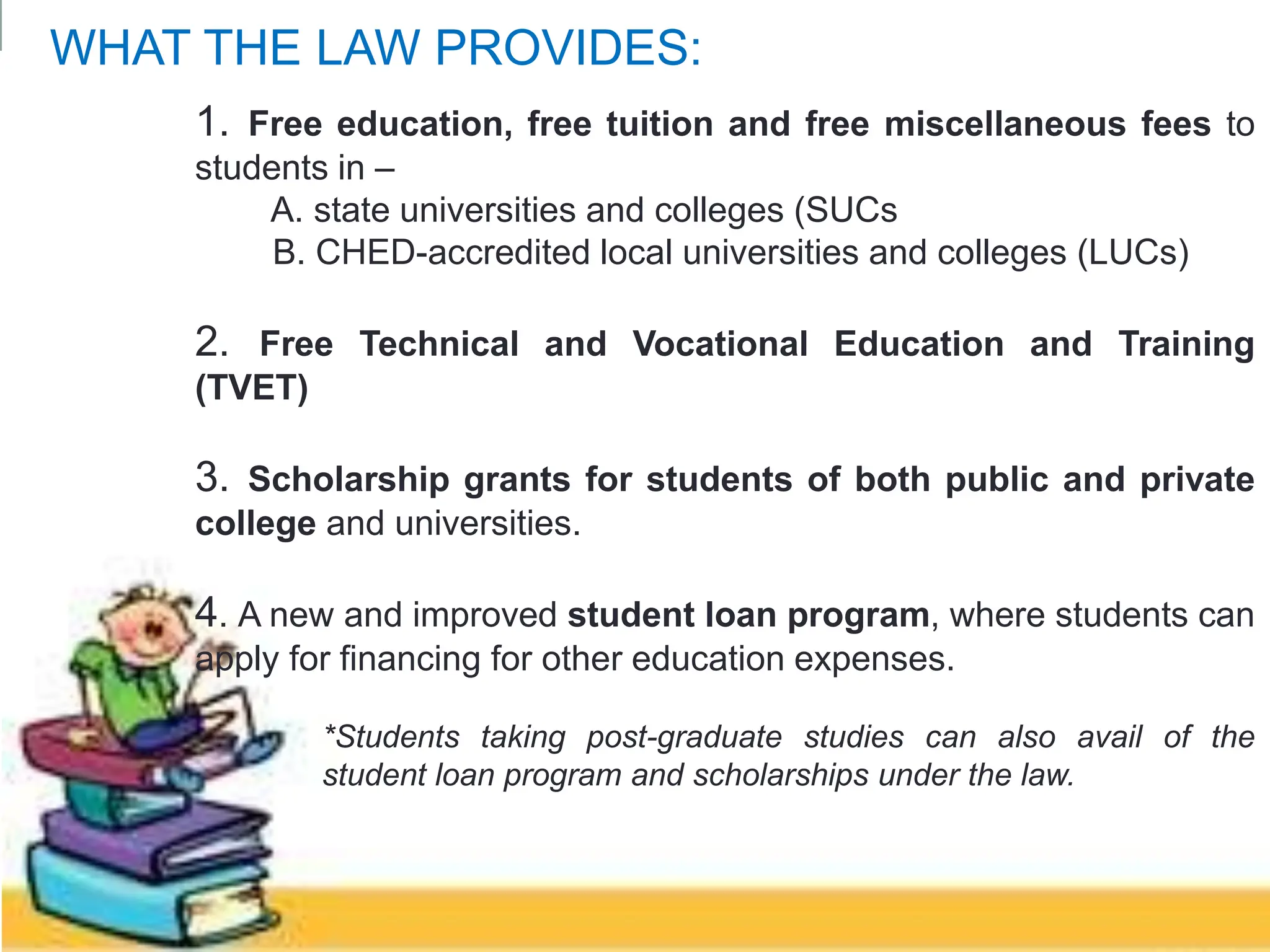 RA 10931 AND ITS IMPLEMENTING RULES AND REGULATIONS | PPTX