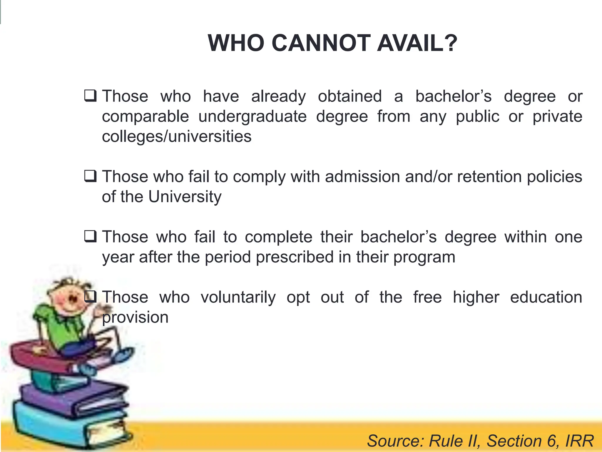 RA 10931 AND ITS IMPLEMENTING RULES AND REGULATIONS | PPTX