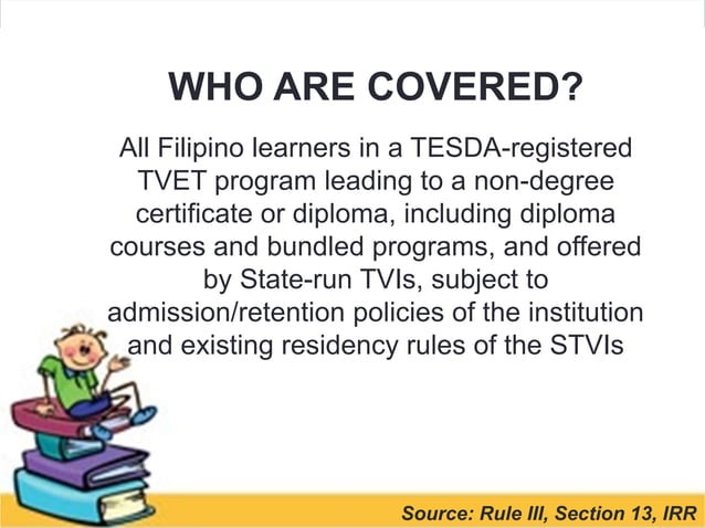 RA 10931 AND ITS IMPLEMENTING RULES AND REGULATIONS | PPTX | Student ...