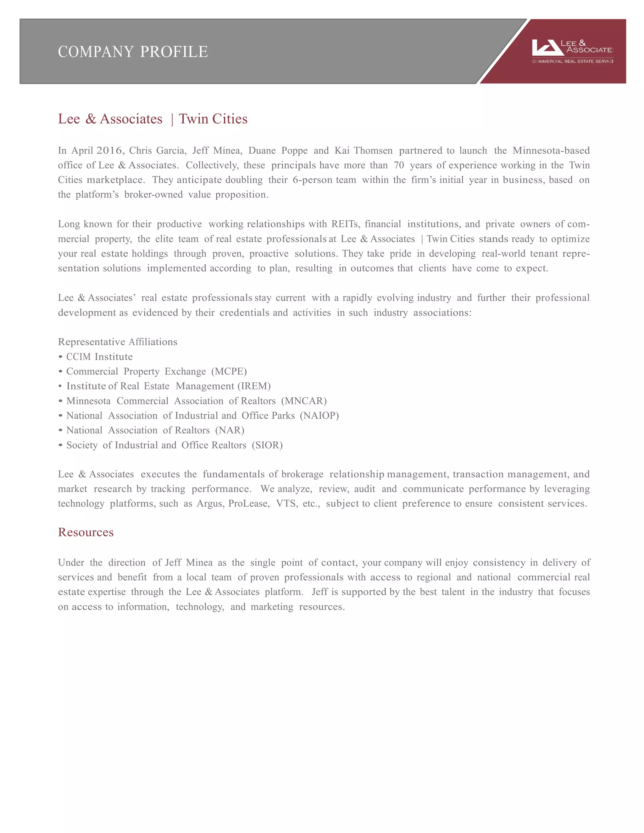 Lee Tenant Rep Booklet | PDF