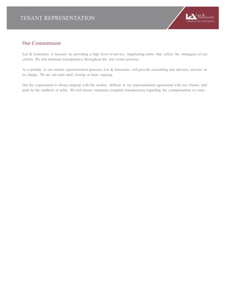 Lee Tenant Rep Booklet | PDF