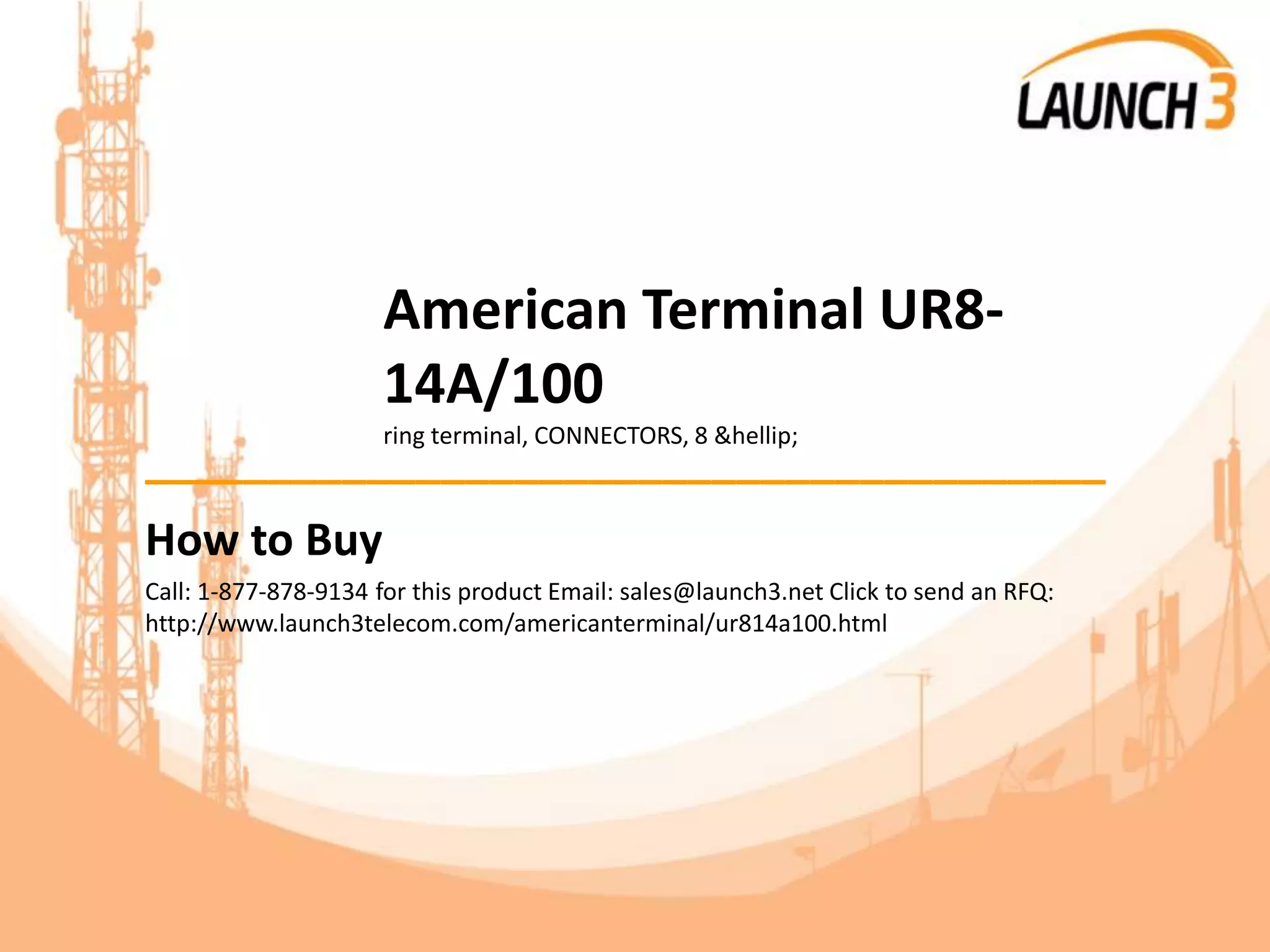 American Terminal UR8-14A/100 | PPT