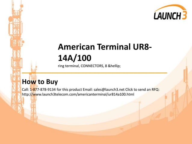 American Terminal UR8-14A/100 | PPT