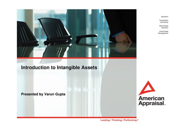 39117748 Introduction To Intangible Assets Ppt
