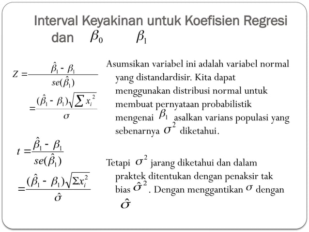 391279056-2-Regresi-Dua-Variabel-Estimasi-Interval-Dan-Pengujian ...