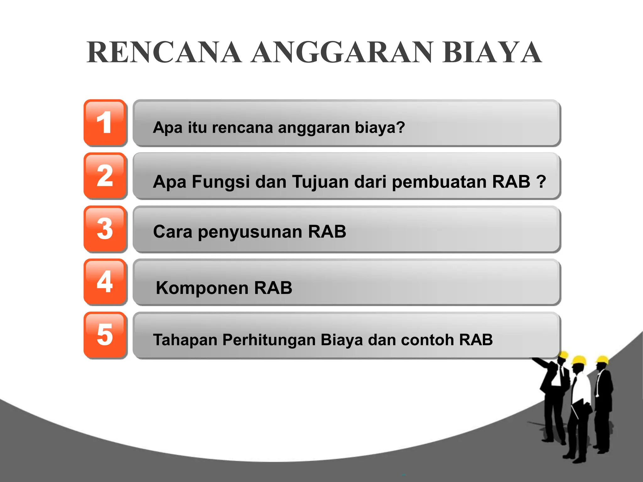 menyusun rencana anggaran biaya proyek rs | PPT