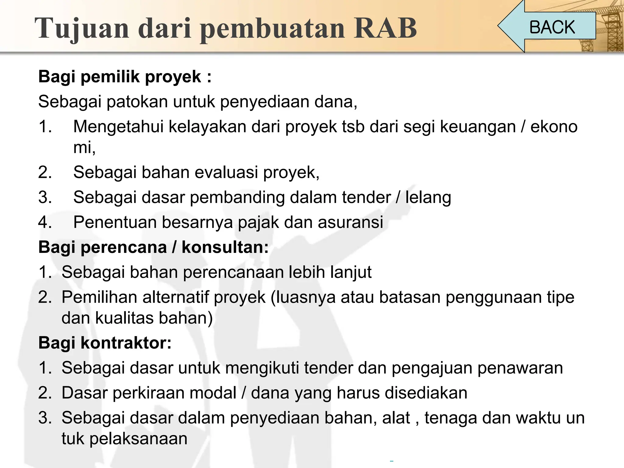 menyusun rencana anggaran biaya proyek rs | PPT