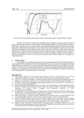 Using real interpolation method for adaptive identification of nonlinear inverted pendulum ...