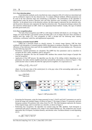Technique for recognizing faces using a hybrid of moments and a local binary pattern histogram | PDF
