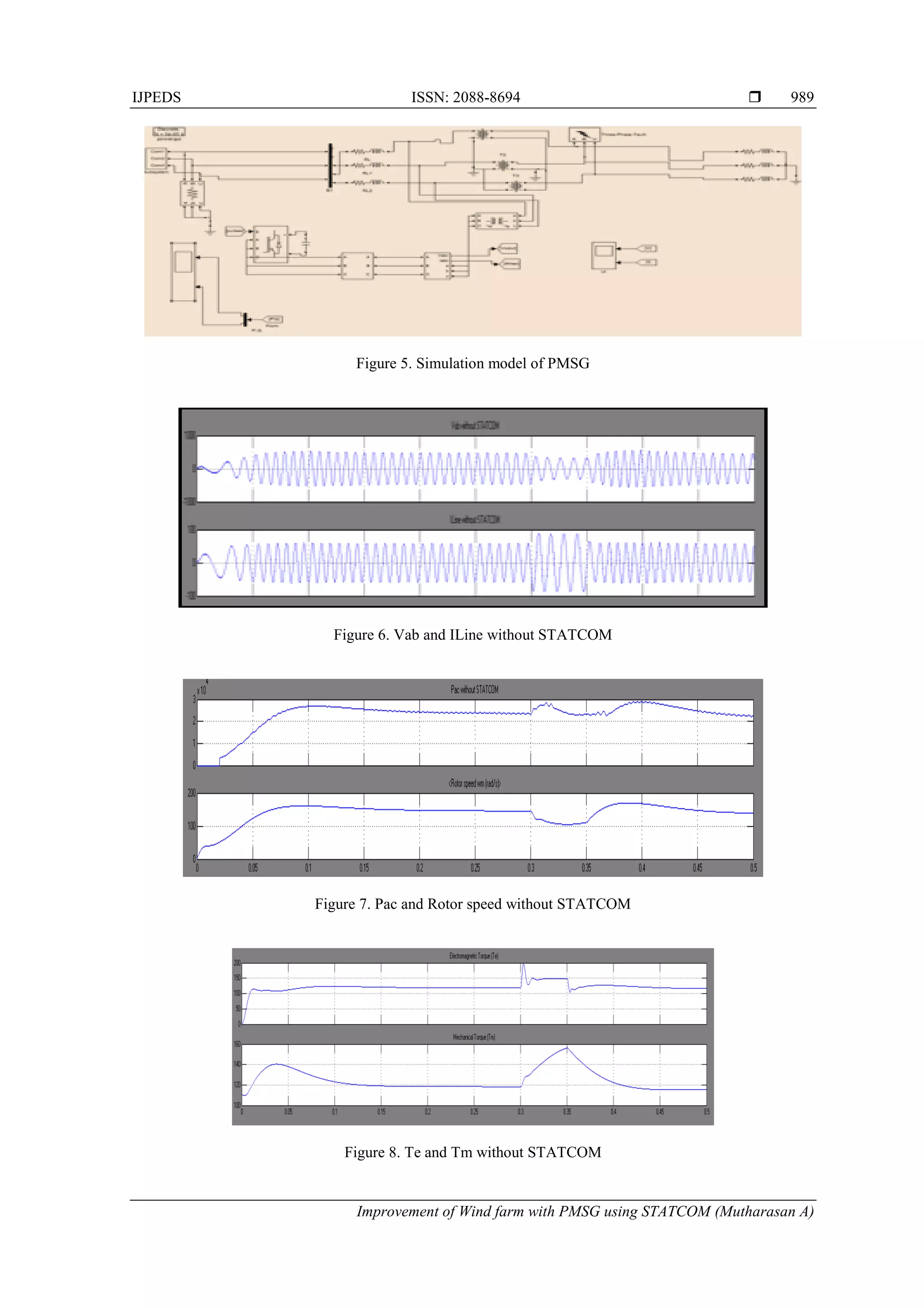 Improvement of Wind farm with PMSG using STATCOM | PDF