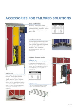 Link Lockers Brochure | PDF | Sports Equipment | Sports