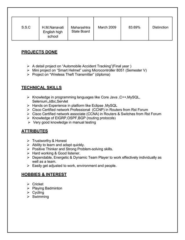 Darshan_RESUME | PDF