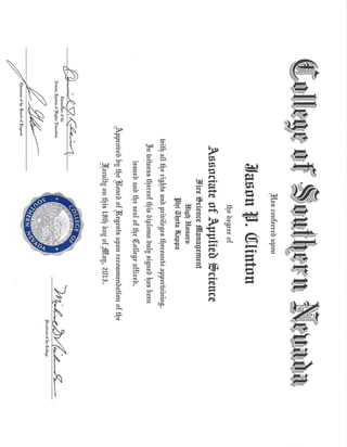 CSN AAS FM Degree | PDF