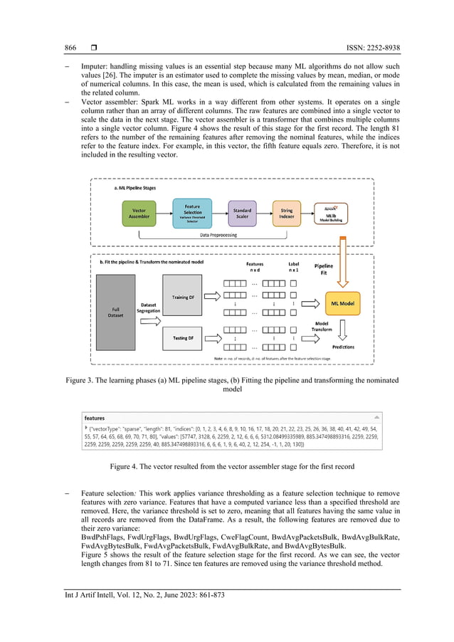 Architecting a machine learning pipeline for online traffic classification in software defined ...