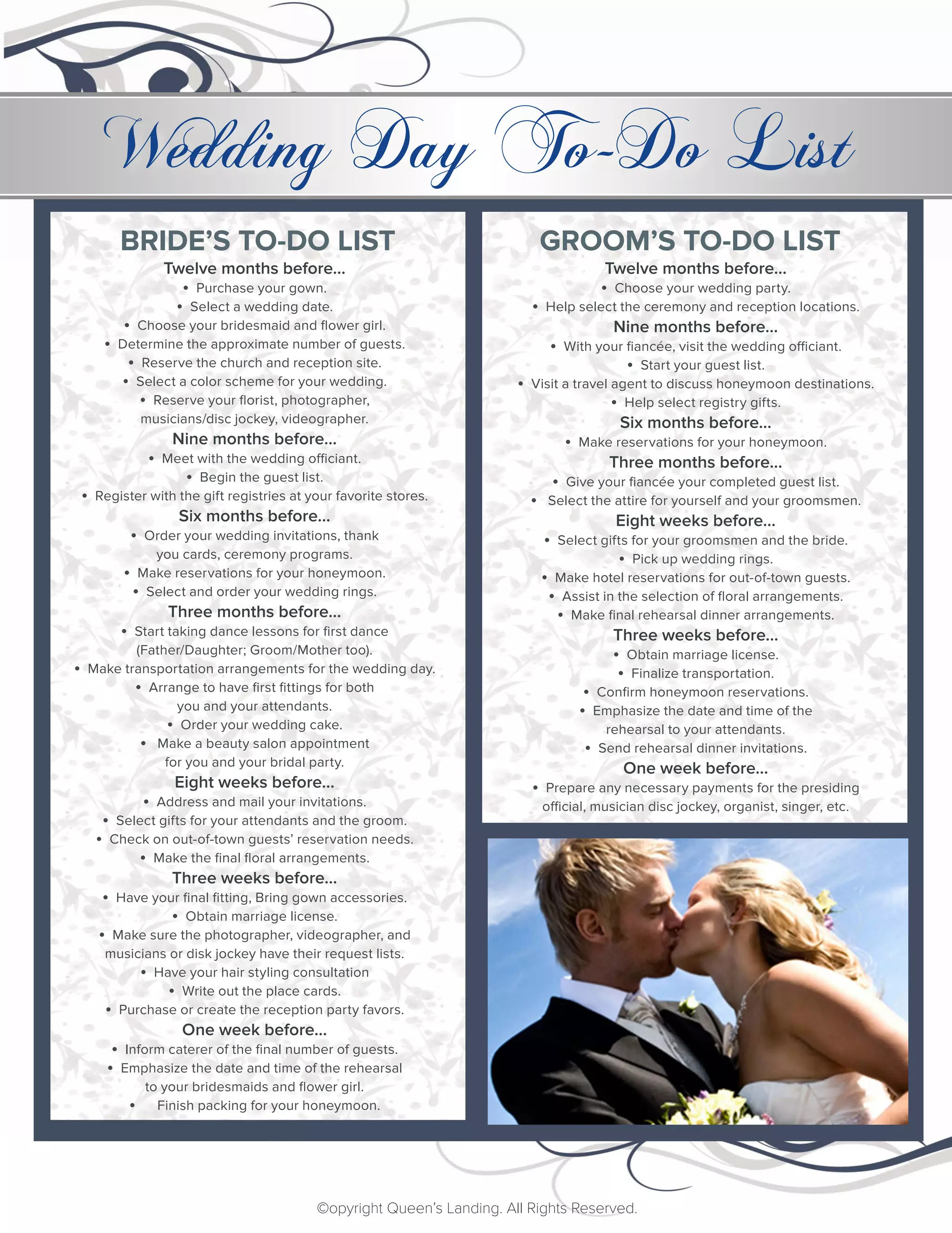QueensLandingWeddingPackage | PDF