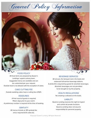 QueensLandingWeddingPackage | PDF