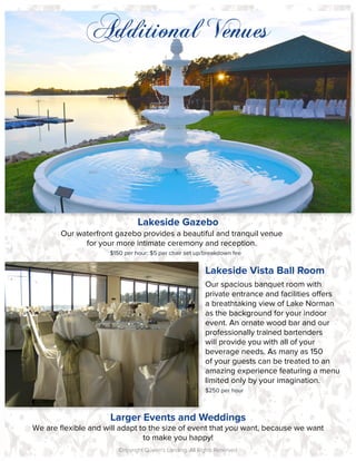 QueensLandingWeddingPackage | PDF