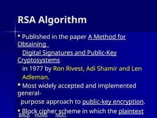 encryption and decryption ,and its types | PPTX