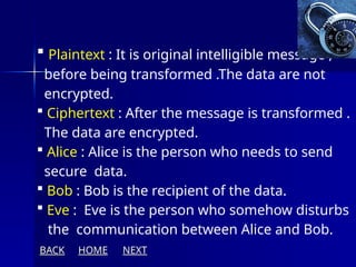 encryption and decryption ,and its types | PPTX