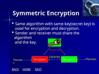 encryption and decryption ,and its types | PPTX