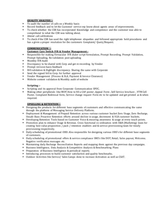 Responsibilities handled in CSD | DOCX