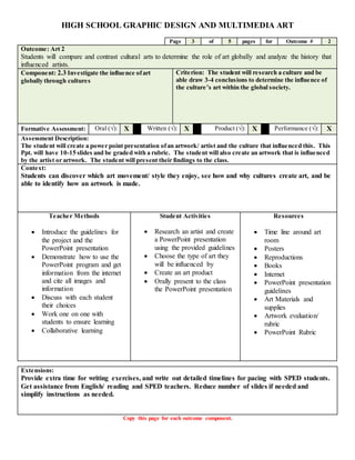 Maiers 9.30 course template | DOCX