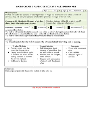 Maiers 9.30 course template | DOCX