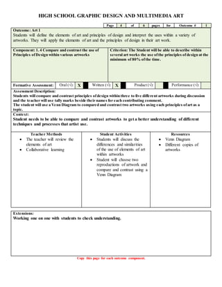 Maiers 9.30 course template | DOCX