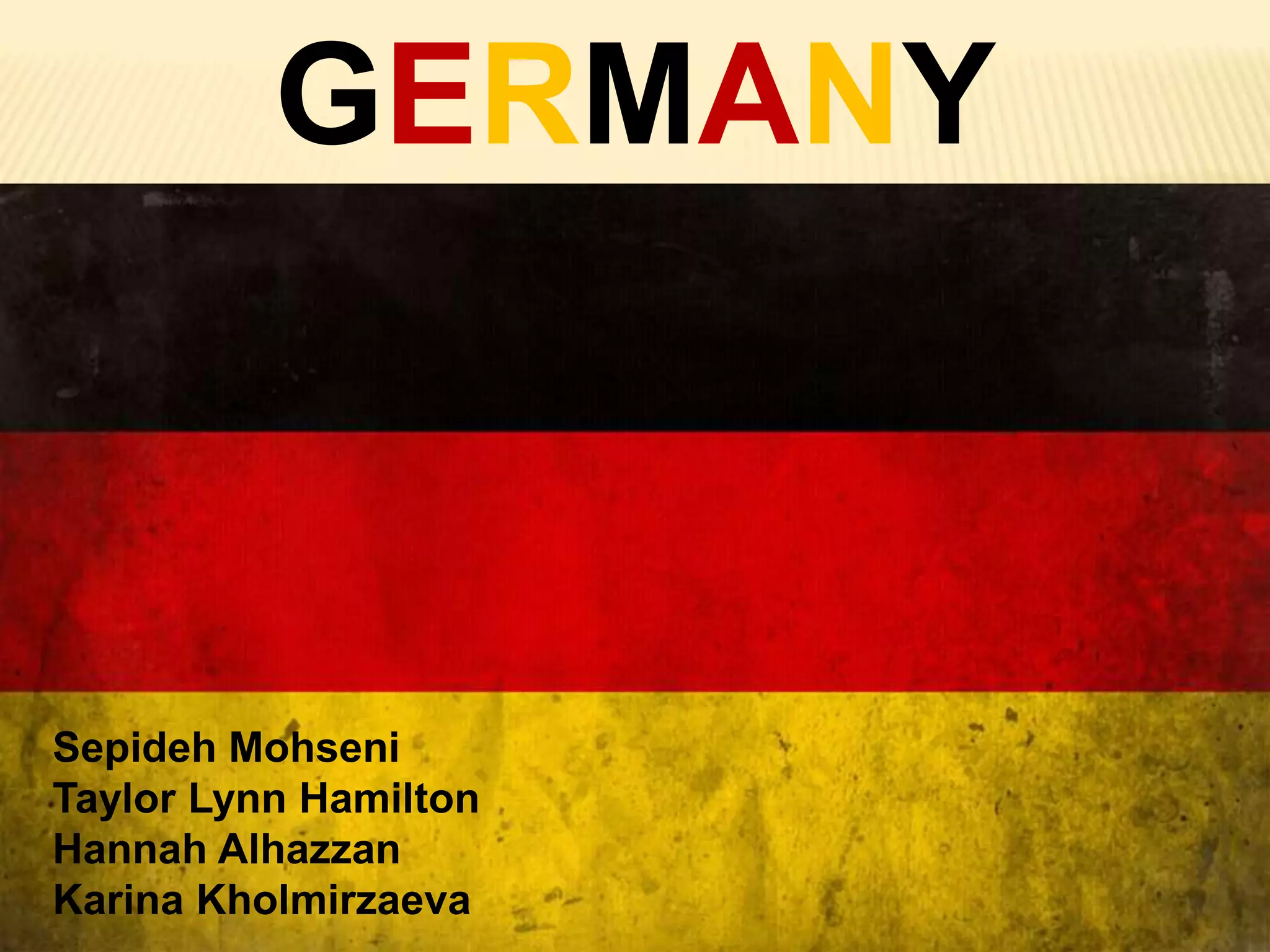 Final Presentation Germany | PPTX