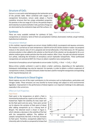 CeO2 Nanoparticles Report | PDF