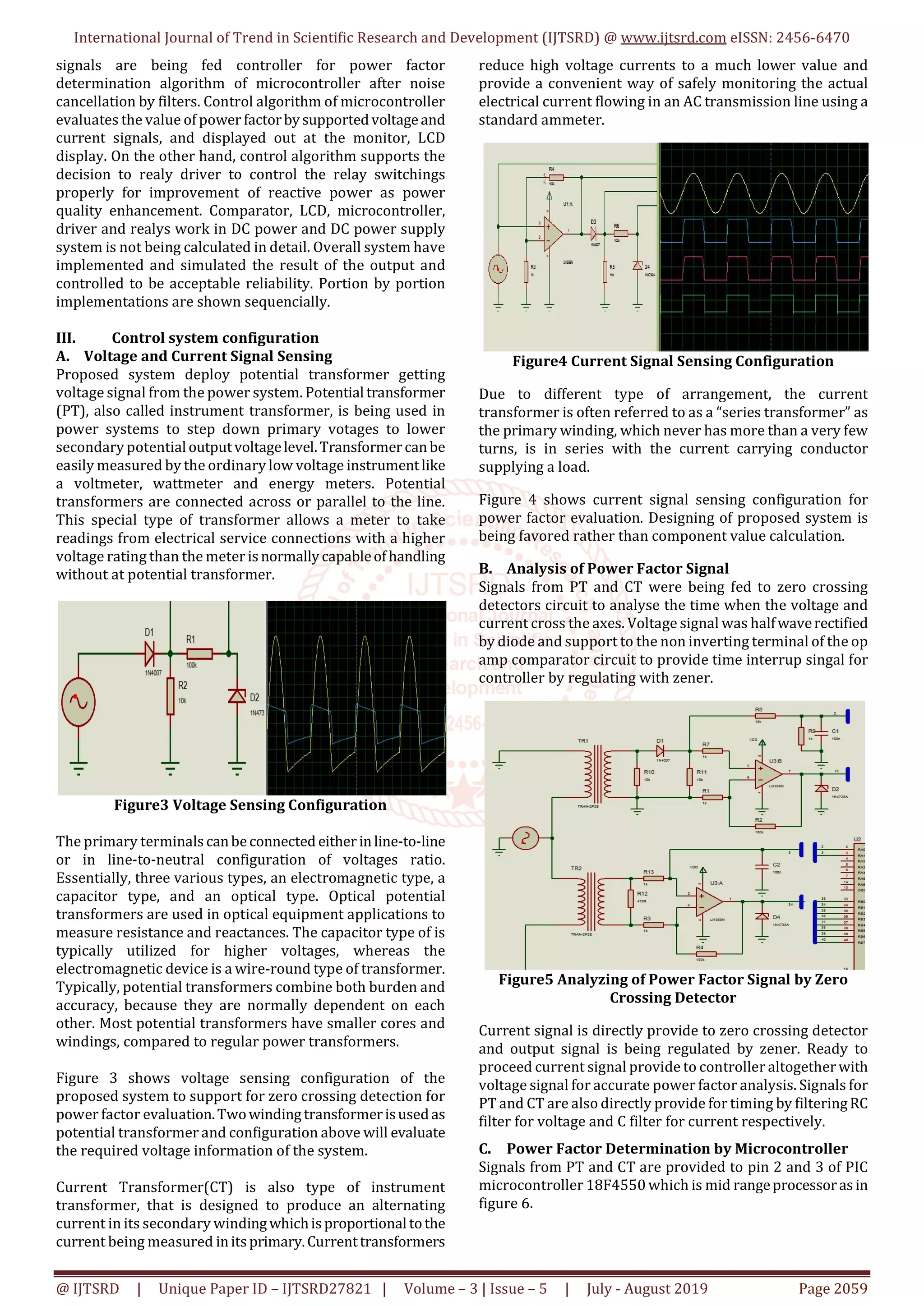 Design and Performance Analysis of Power Factor Controller | PDF