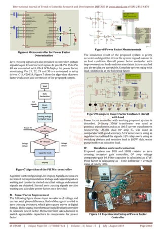 Design and Performance Analysis of Power Factor Controller | PDF