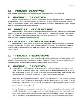 Autonomous Indoor Mapping Using The Microsoft Kinect Sensor | PDF