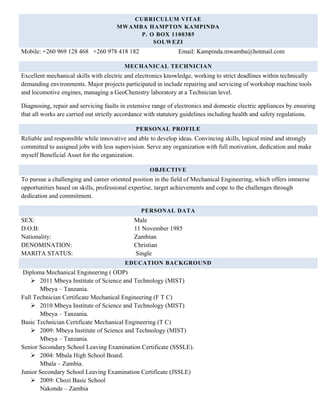 CURRICULUM VITAE | PDF