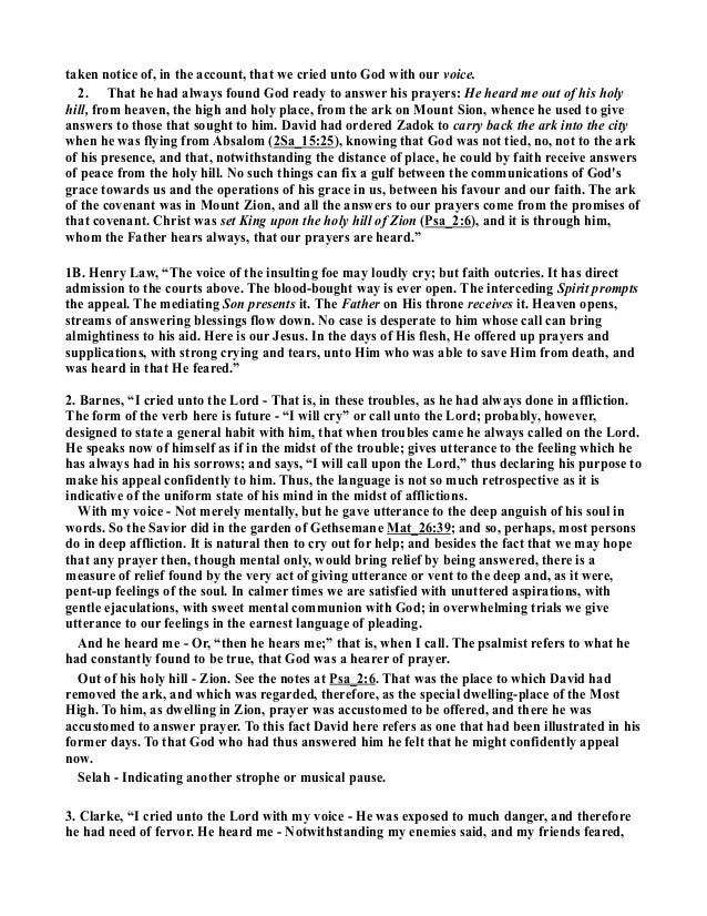 39322175 psalm 3 commentary 39322175-psalm-3-commentary