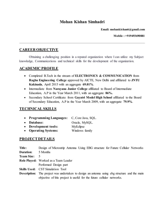 Resume kishan | PDF
